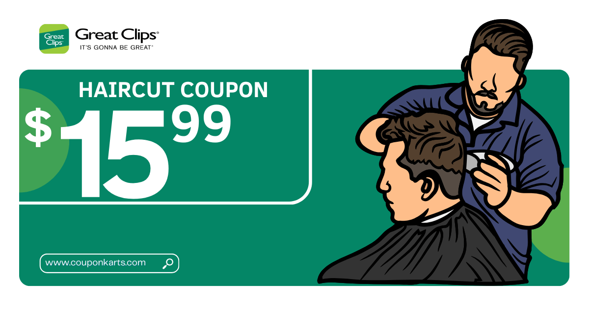 Save On Haircut With Great Clips $15.99 Coupons - 2026